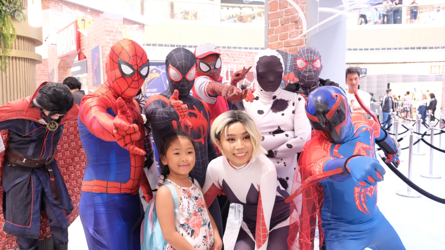 Supersized webs turn SM North Edsa into a Spider-Themed City as ‘Spider ...
