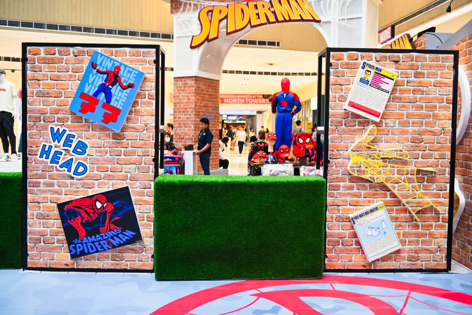 Supersized webs turn SM North Edsa into a Spider-Themed City as ‘Spider ...