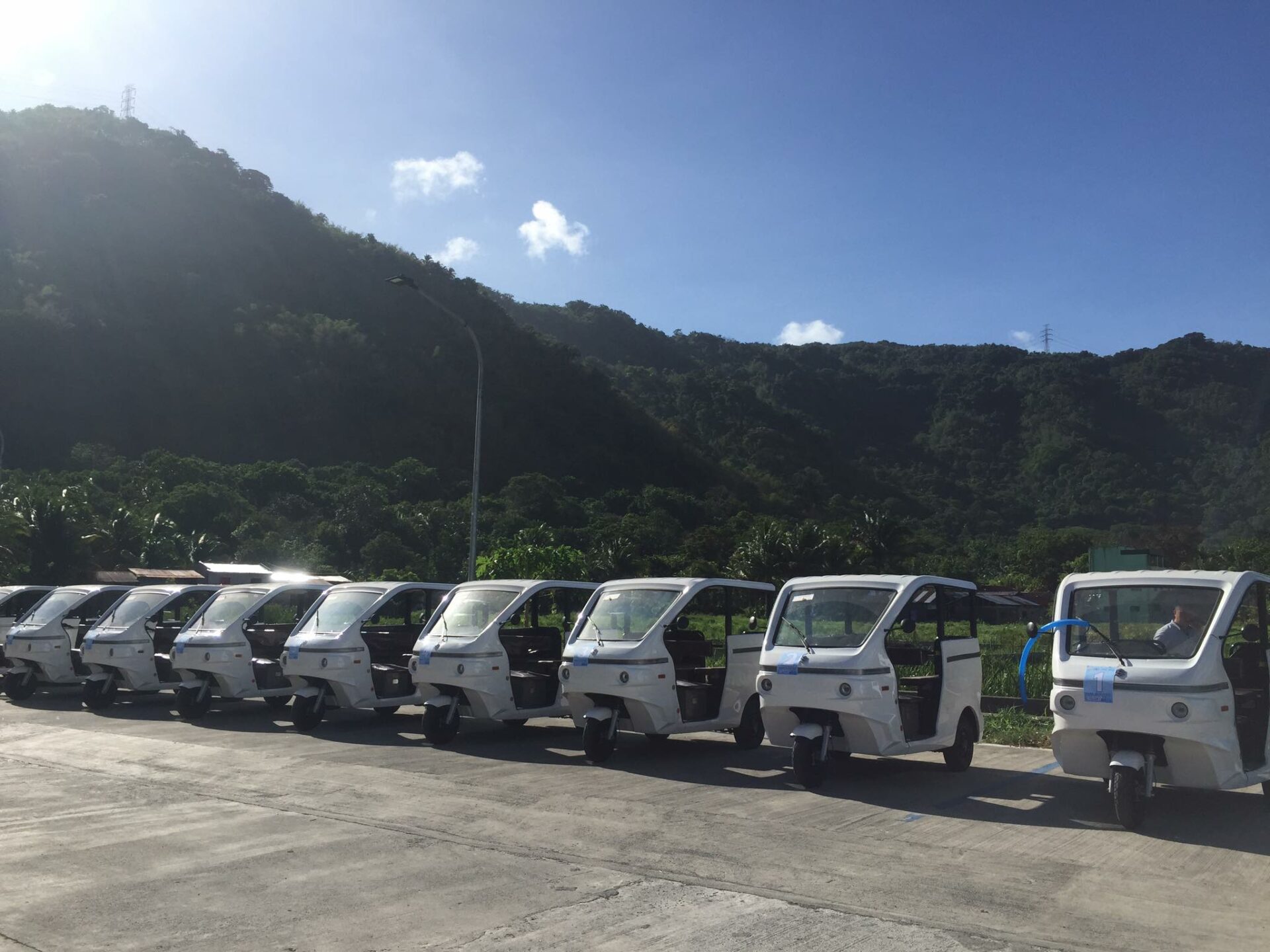 Pakil launches 12 Electric Passenger Tricycles - Philippines Graphic