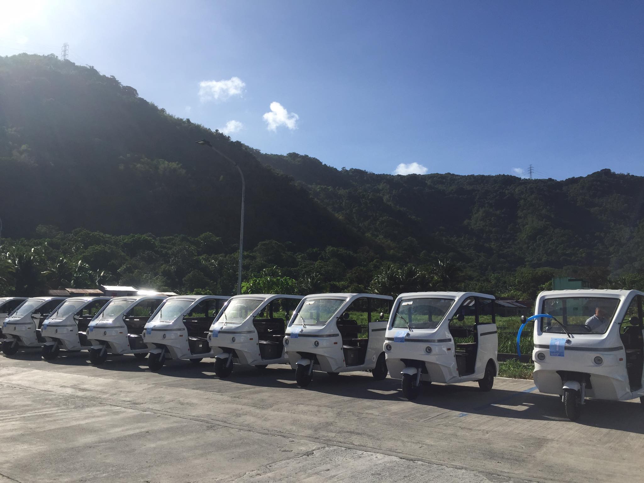 Pakil launches 12 Electric Passenger Tricycles - Philippines Graphic