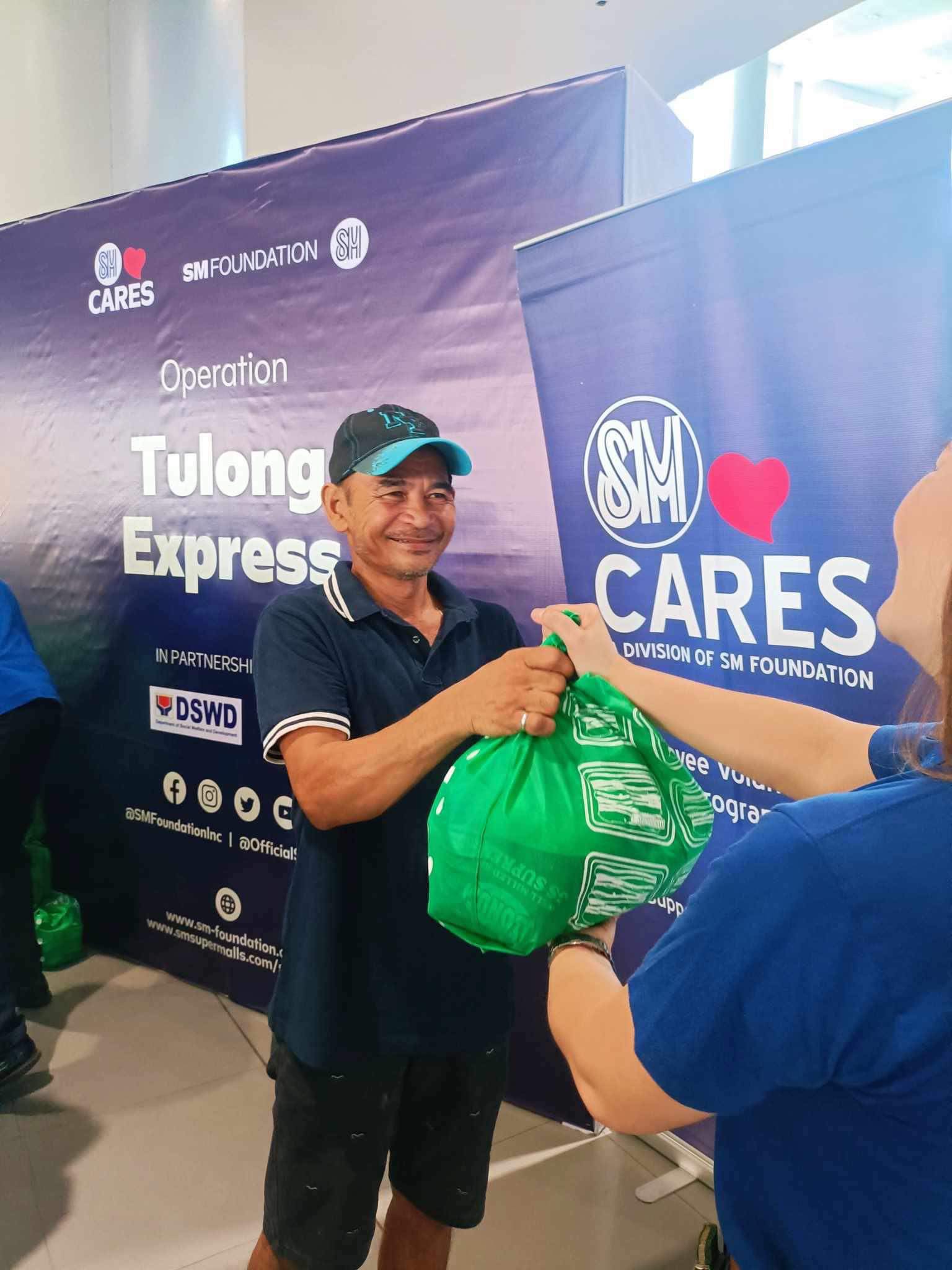 SM Foundation aids Typhoon Aghon affected communities - Philippines Graphic