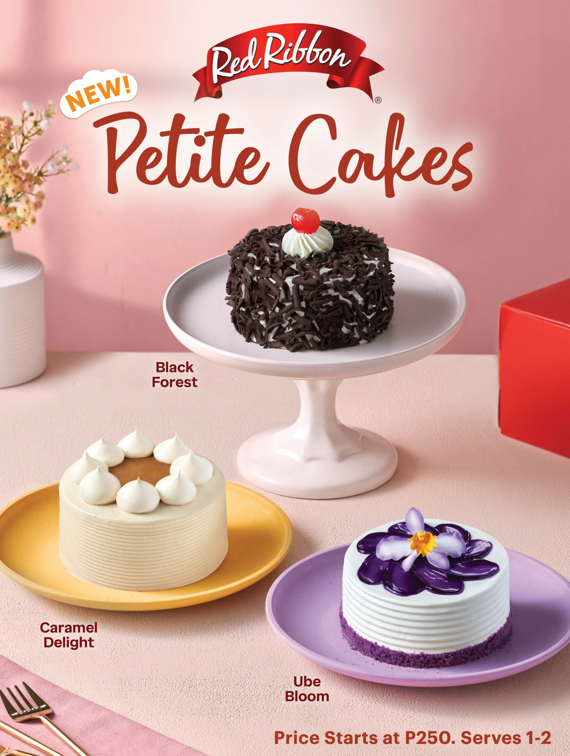 Red Ribbon's new Petite Cakes turn your favorite round cake flavors ...