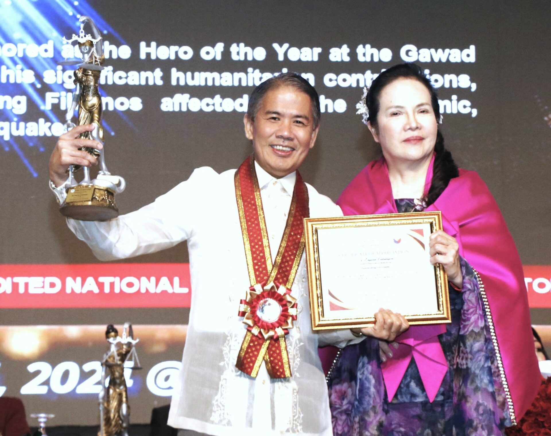 Cabangon receives Outstanding Civic Leader award from PAO - Philippines ...