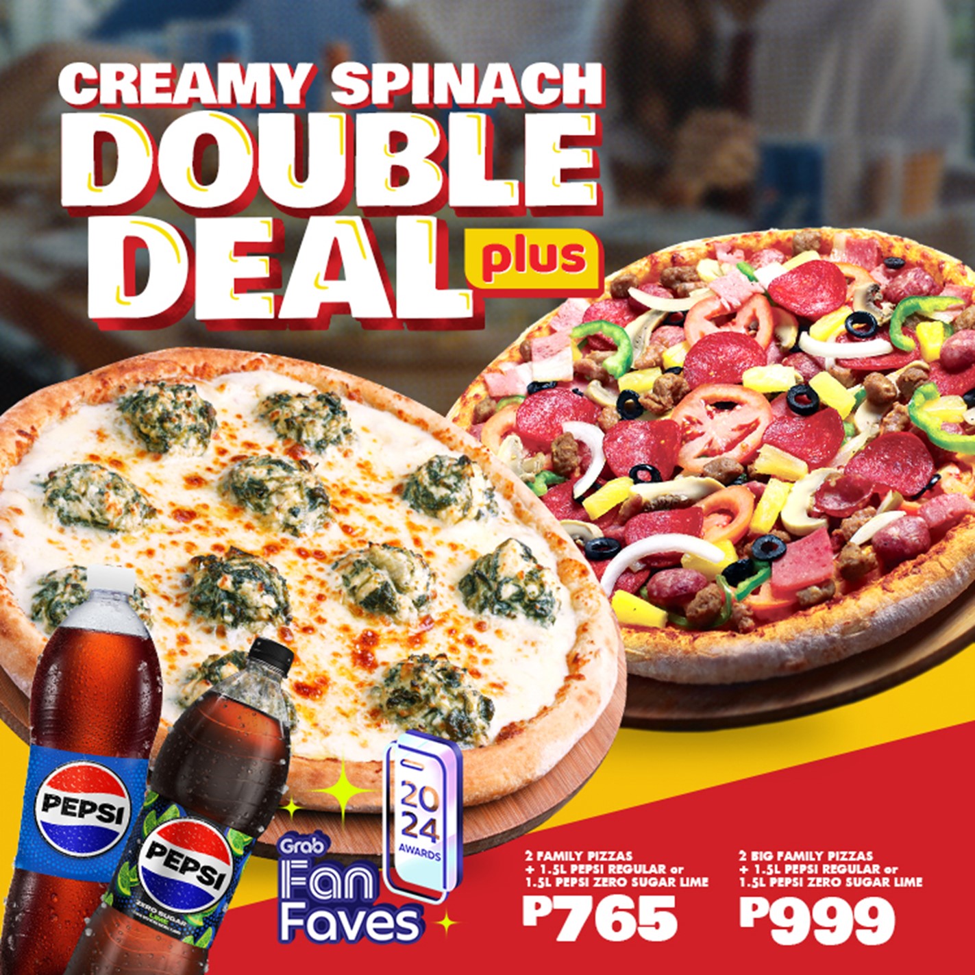 Angel’s Pizza Launches The Creamy Spinach Double Deal Plus for GrabFood ...