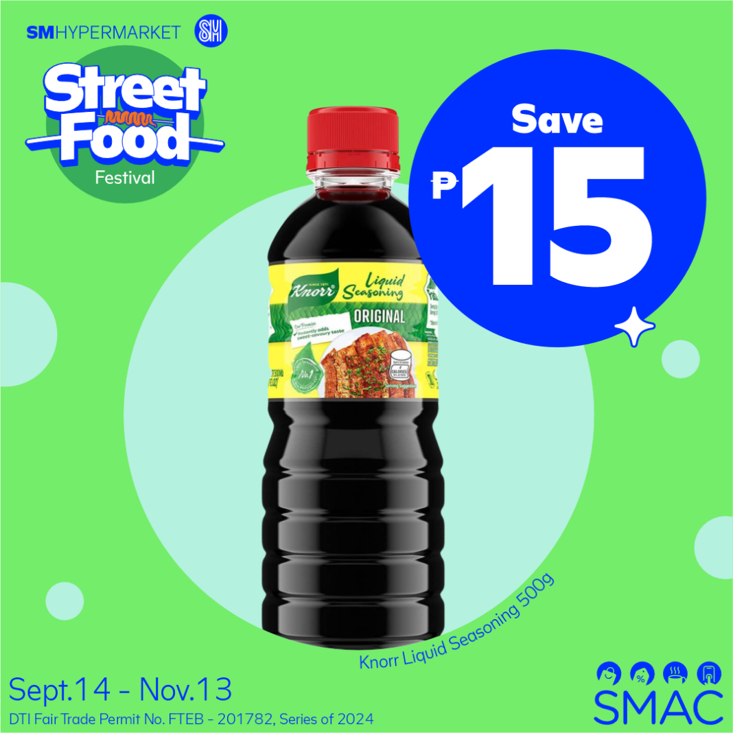 Join the Ultimate Street Food Party at SM Hypermarket - Philippines Graphic