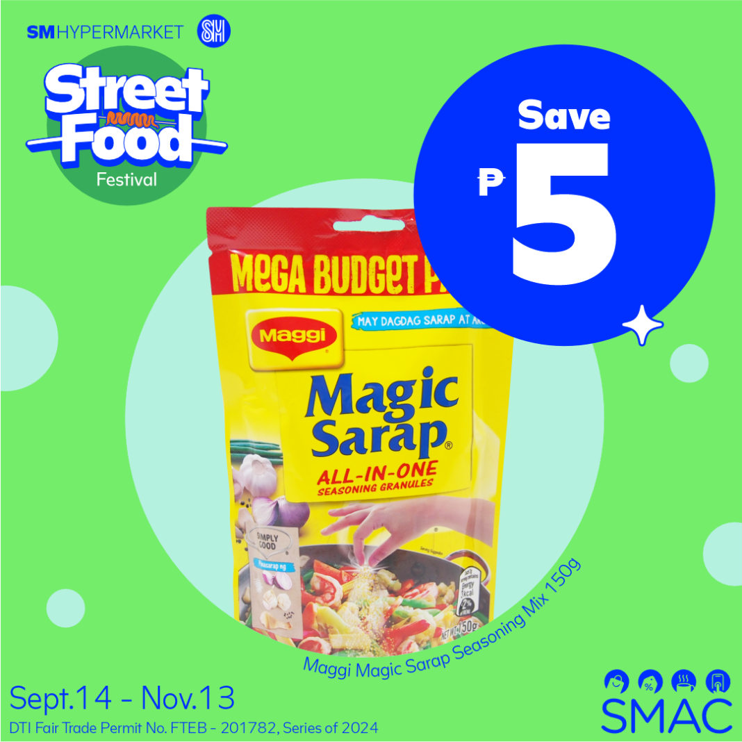 Join the Ultimate Street Food Party at SM Hypermarket - Philippines Graphic