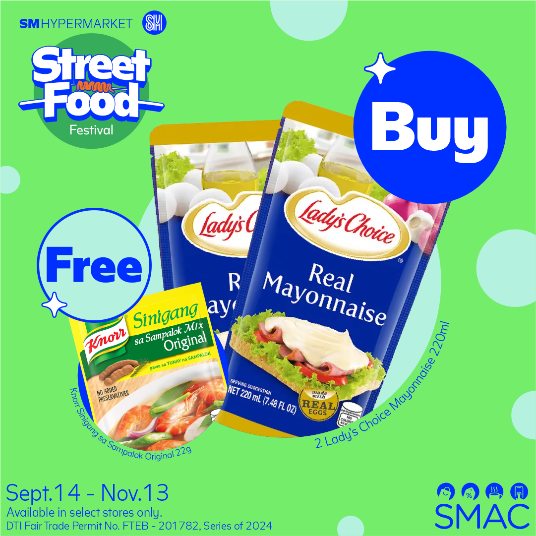 Join the Ultimate Street Food Party at SM Hypermarket - Philippines Graphic