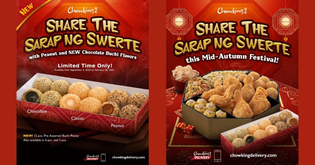 Celebrate Mid-Autumn Festival with Chowking’s New Chocolate and Peanut Buchi - Philippines Graphic