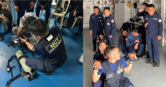 Capacity building support to the Philippine Coast Guard (on-board boat ...
