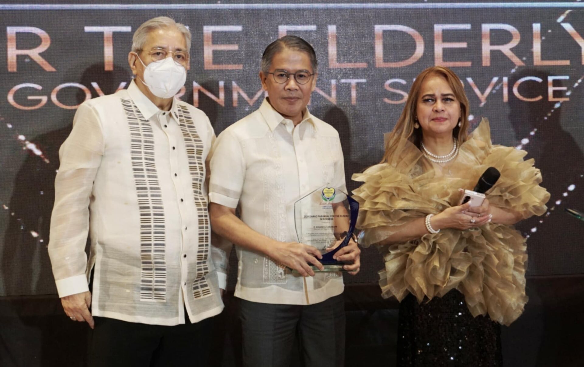 Cabangon honored at 2024 Gawad Parangal for Elderly Filipinos ...