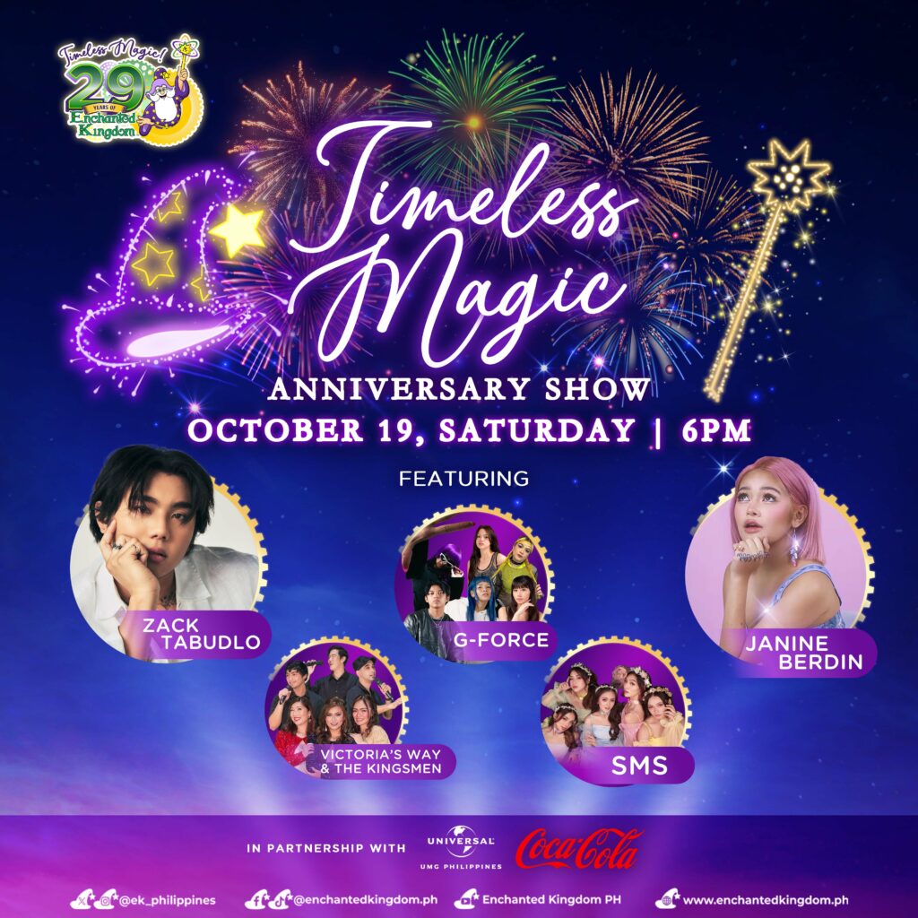 Enchanted Kingdom celebrates 29 years of timeless magic this October ...