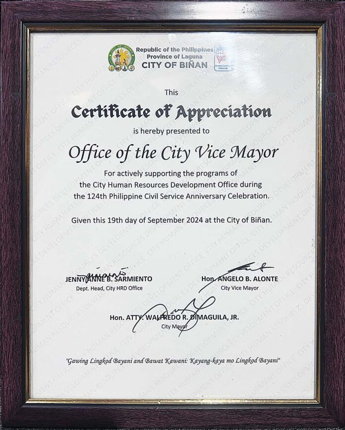 Biñan City Vice Mayor Angelo “Gel” B. Alonte: A public servant with a ...