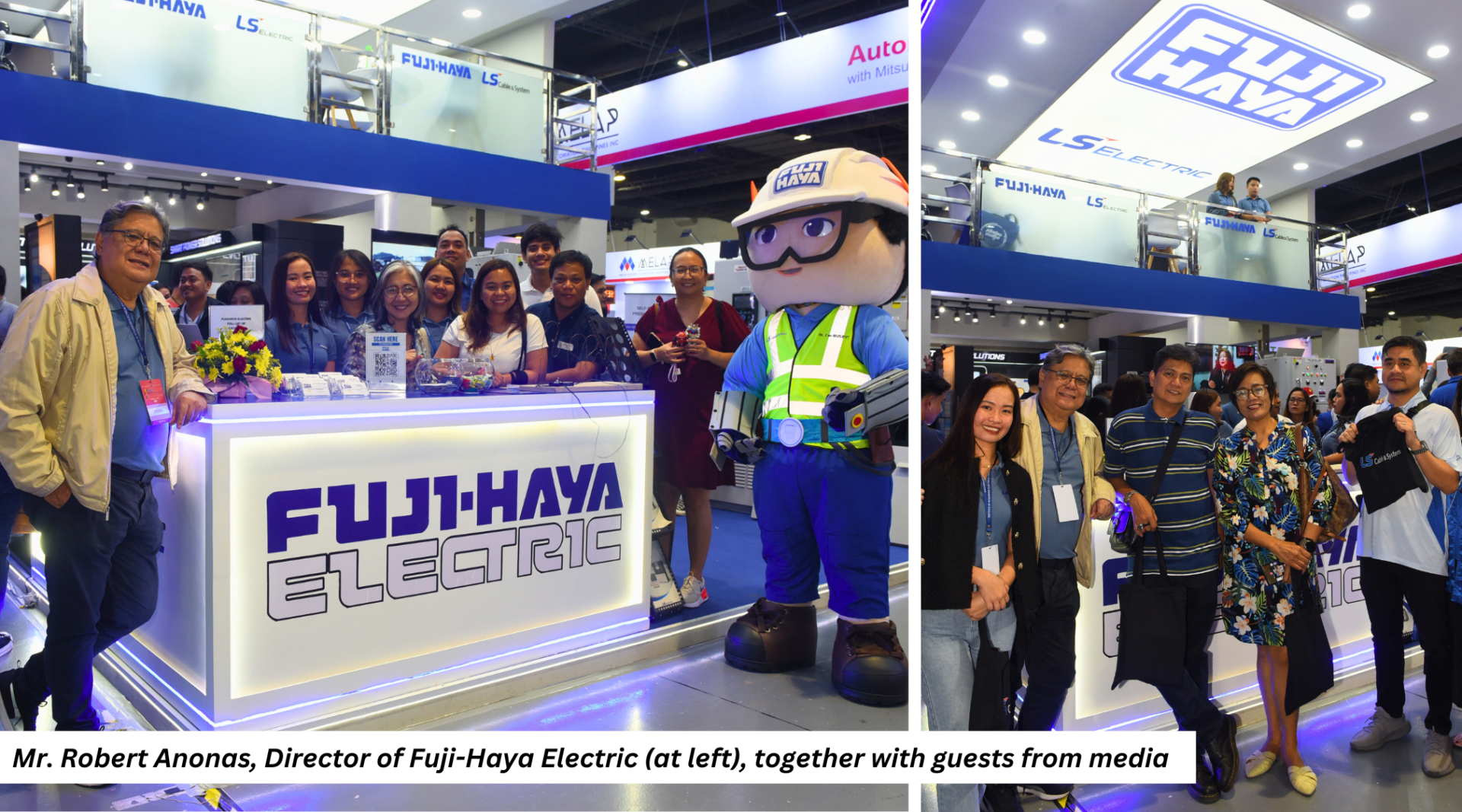 Fuji-Haya Electric Corp. and LS Electric Korea products exhibited at the 49th IIEE Annual ...