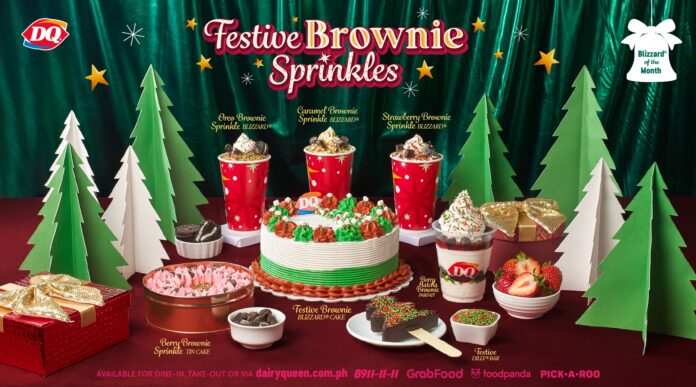 Sprinkle more joyful cheer on your holidays with DQ’s Festive Brownie ...