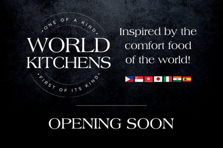 WORLD KITCHENS: A one of a kind, first of its kind dining experience at ...