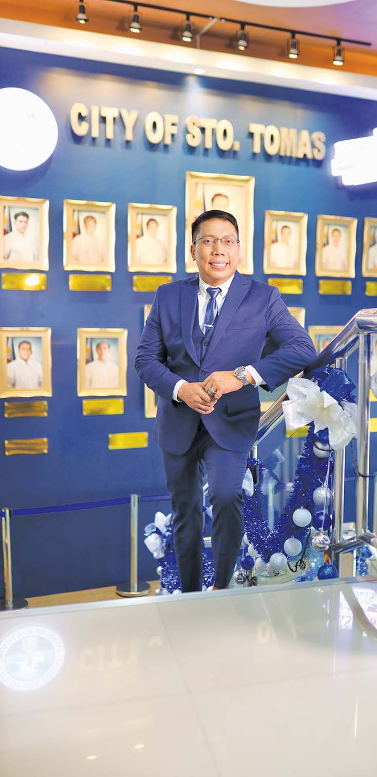 City of Sto. Tomas, Batangas Mayor Arth Jhun Aguilar Marasigan ...