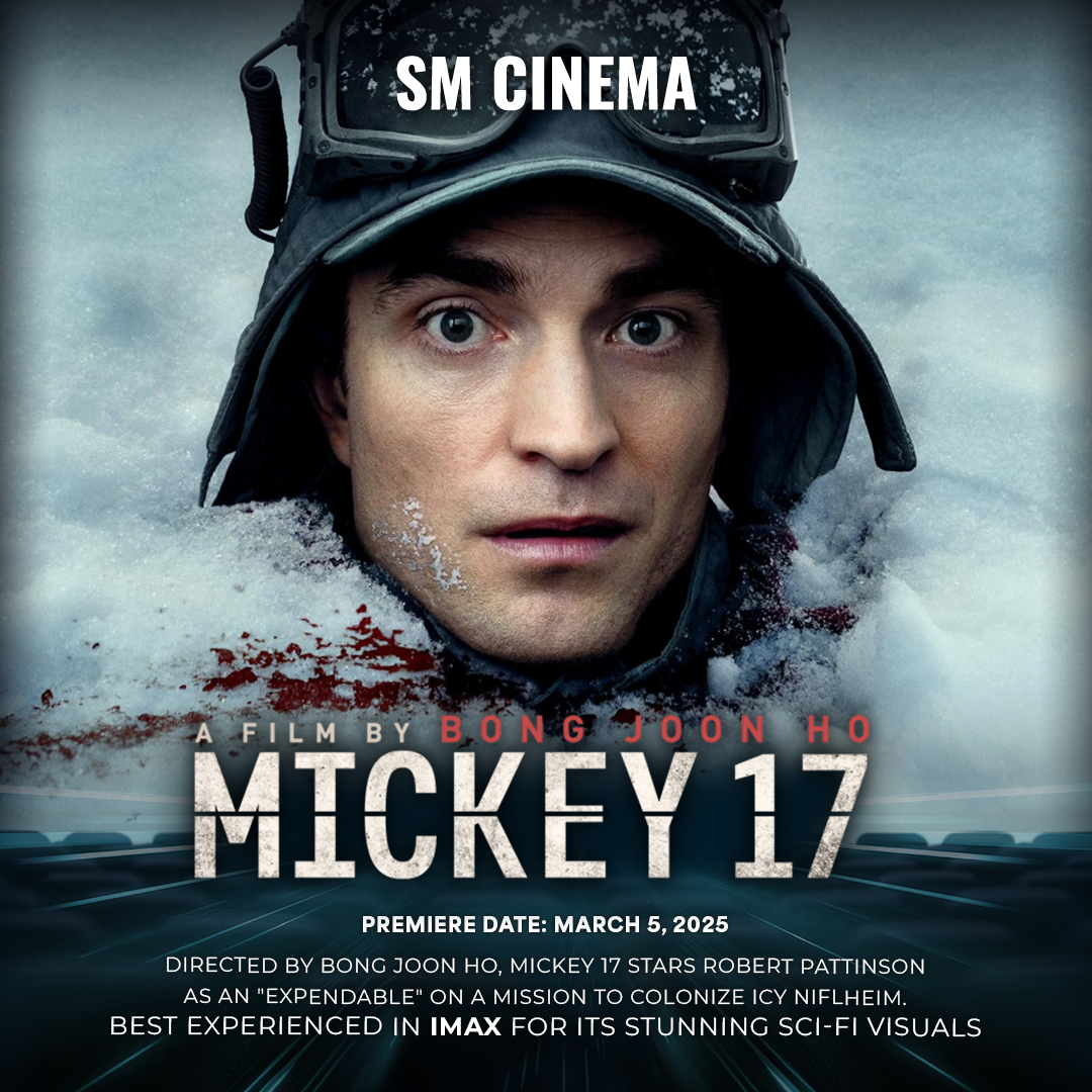 Watch it in SM Cinema Director’s Club, IMAX - Philippines Graphic