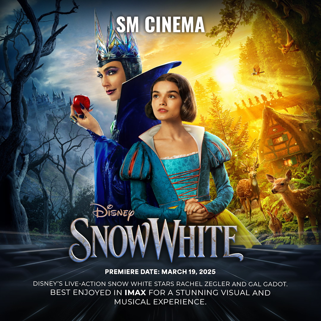 Watch it in SM Cinema Director’s Club, IMAX - Philippines Graphic