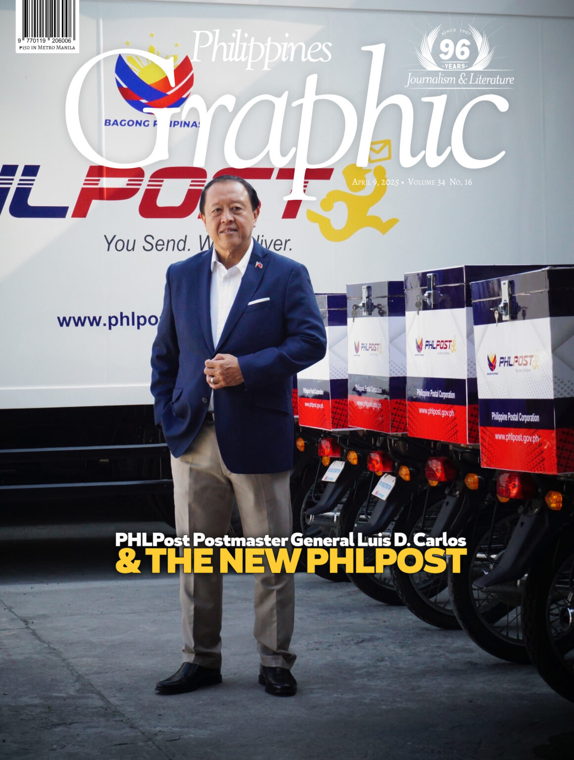 Postmaster General and Chief Executive Officer Luis D. Carlos & the ...