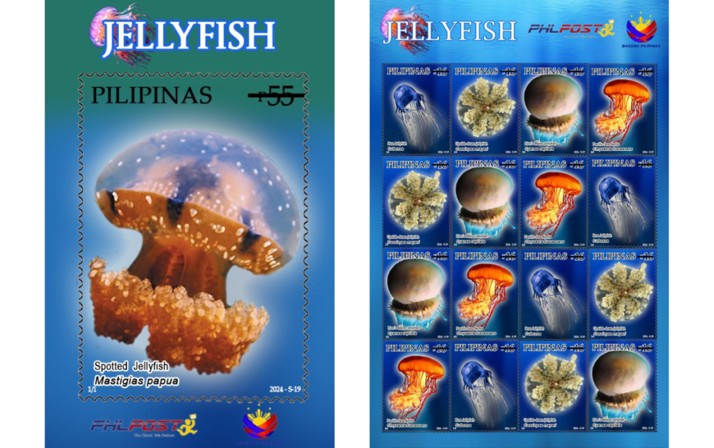 PHLPost released stamps featuring Jellyfish species - Philippines Graphic