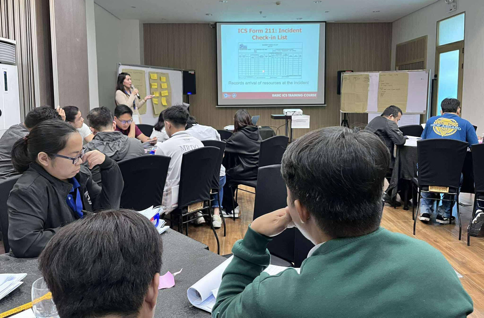 Basic Incident Command System Training held in Santa Rosa City - Philippines Graphic