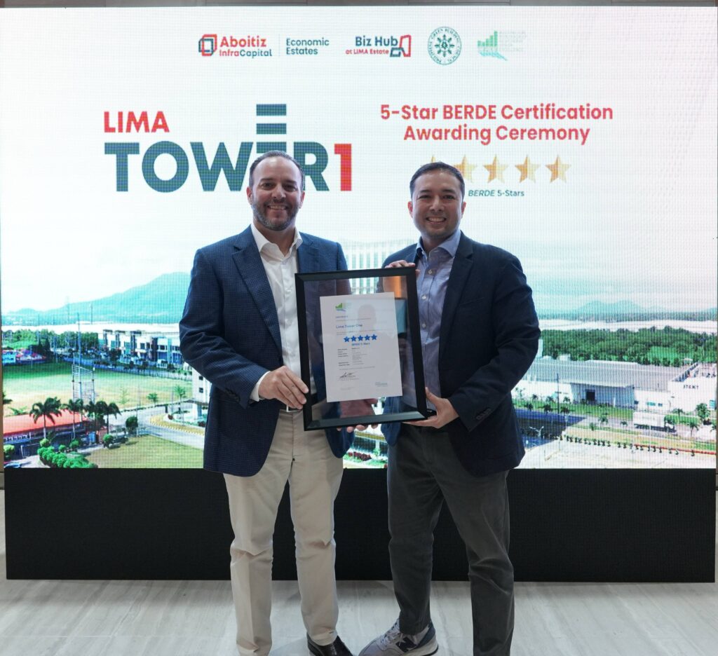 LIMA Tower One Sets Benchmark for Sustainable Office Spaces in Batangas ...