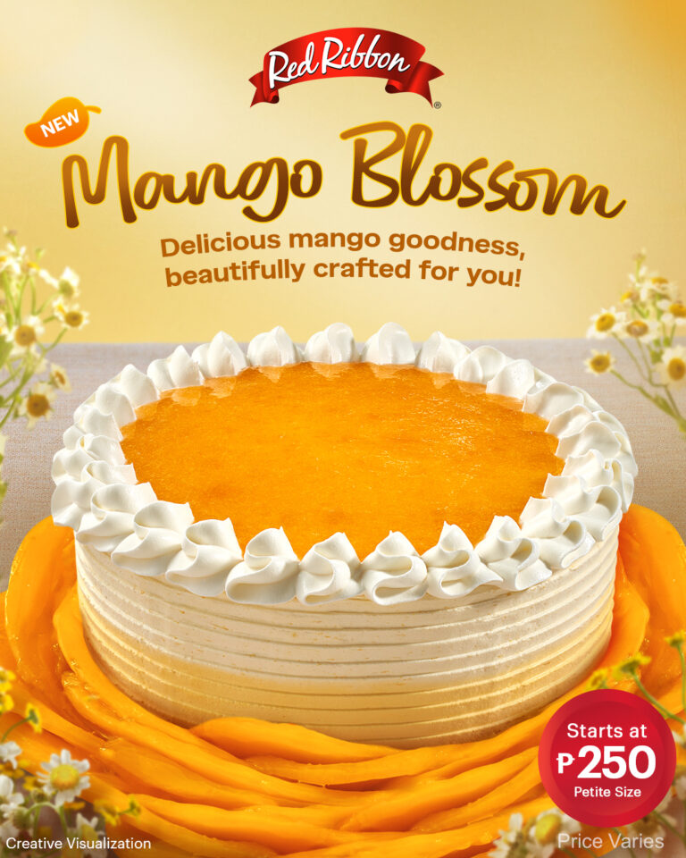 Discover real mango goodness with Red Ribbon’s all-new Mango Blossom ...