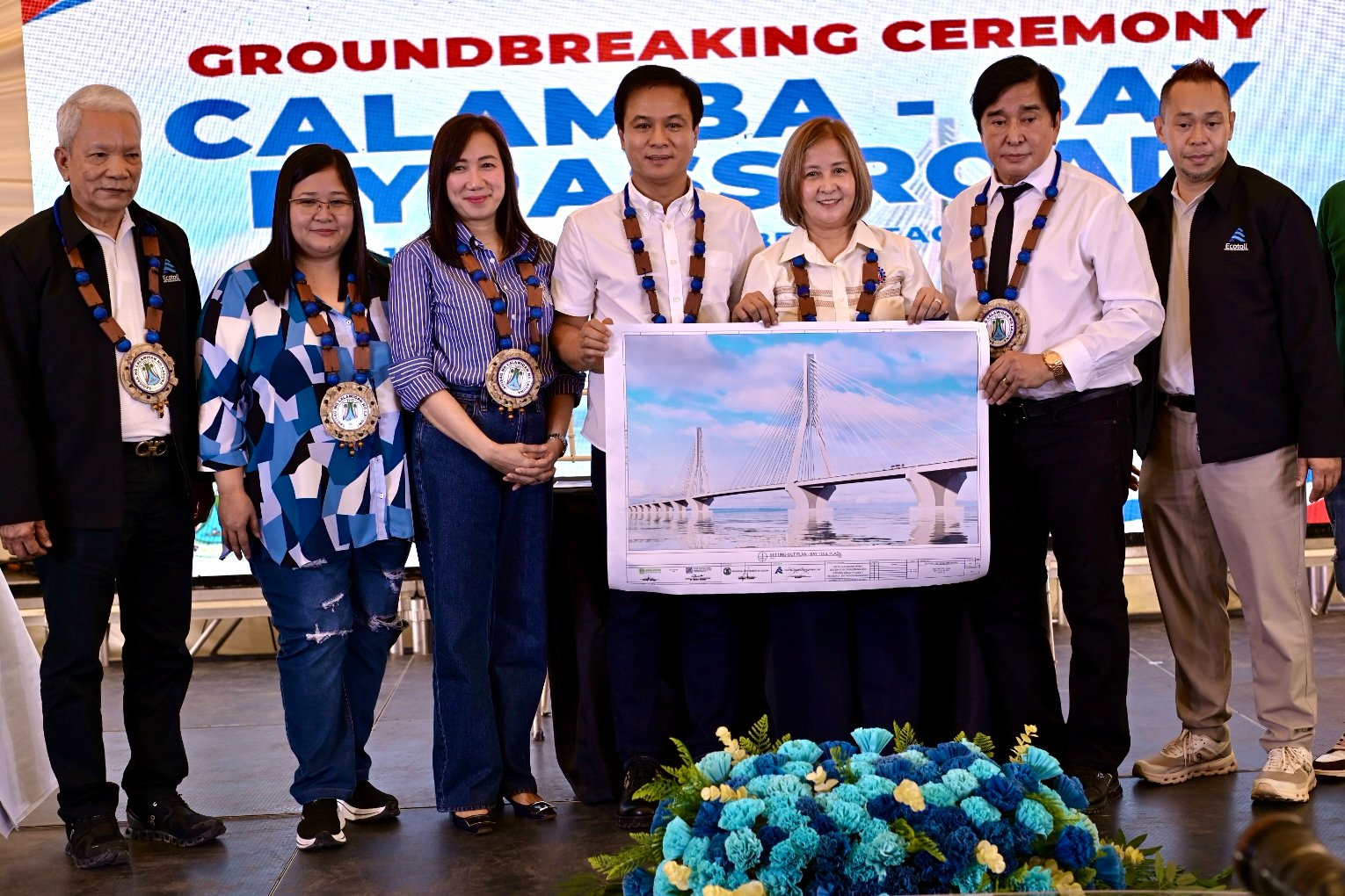 Groundbreaking for Calamba-Bay Bypass Road Development Project held in ...