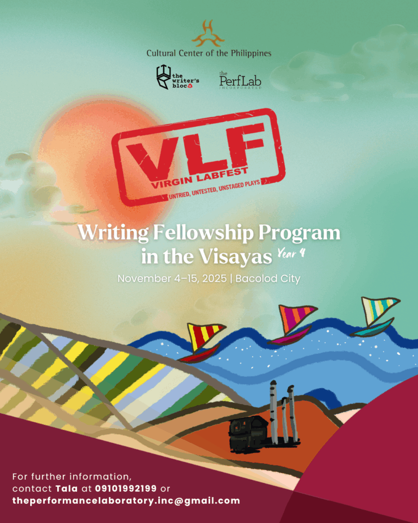 Virgin Labfest Writing Fellowship Program in the Visayas Year 4 Now ...