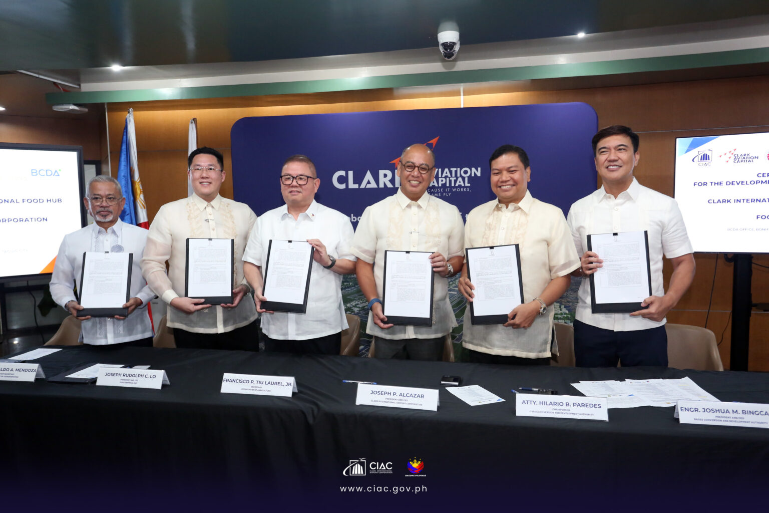 CIAC, FTI seal partnership for dev’t of Clark National Food Hub ...