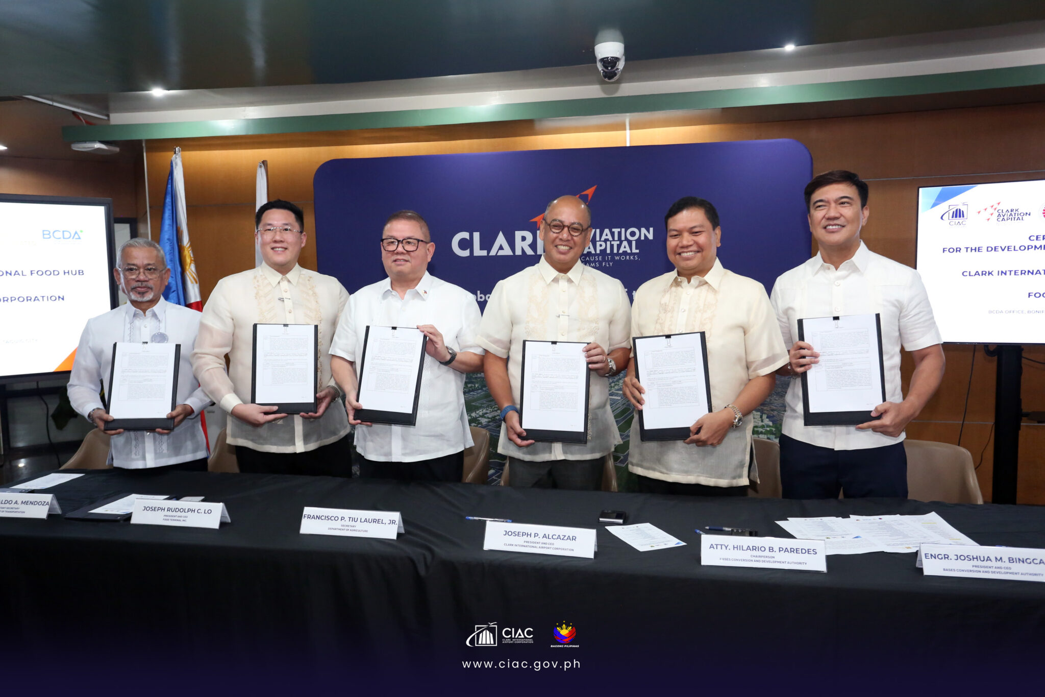 CIAC, FTI seal partnership for dev’t of Clark National Food Hub ...
