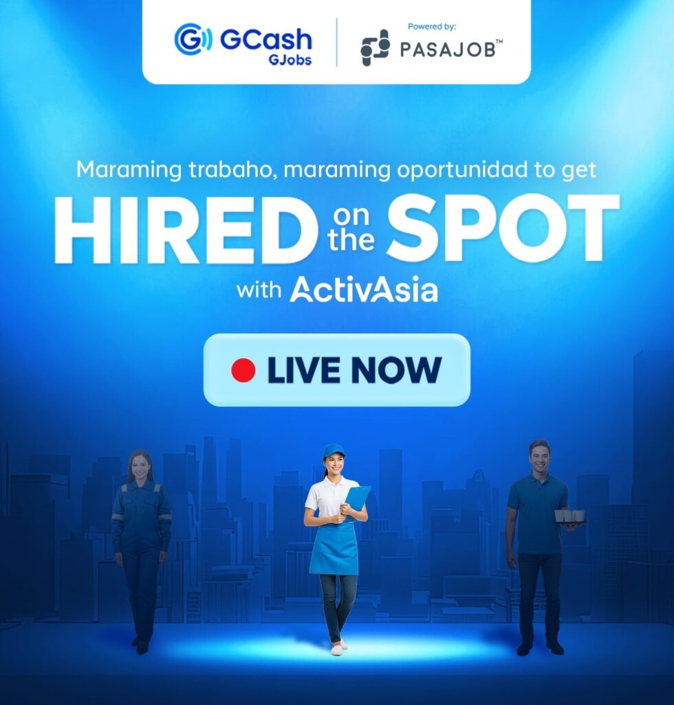 Get hired on the spot through GJobs live hiring event, in partnership ...