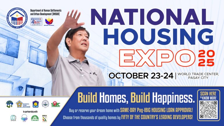 Nearly 30,000 Homebuyers to Join DHSUD, Pag-IBIG Fund at National Housing Expo on Oct. 23-24 ...
