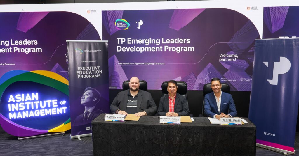 TP, Asian Institute of Management launch leadership development program ...