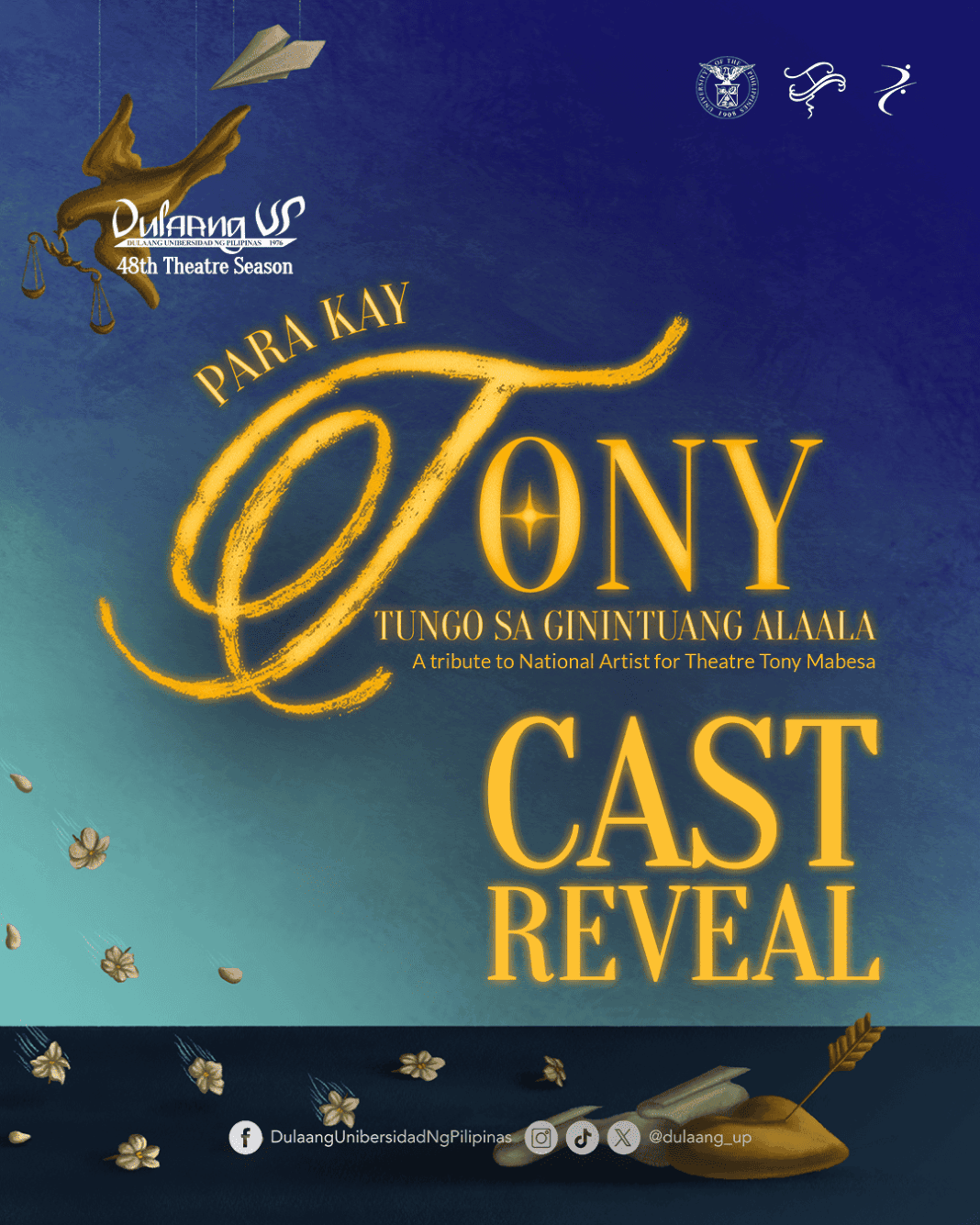 Dulaang UP pays tribute to Tony Mabesa in twin bill ‘Para Kay Tony ...