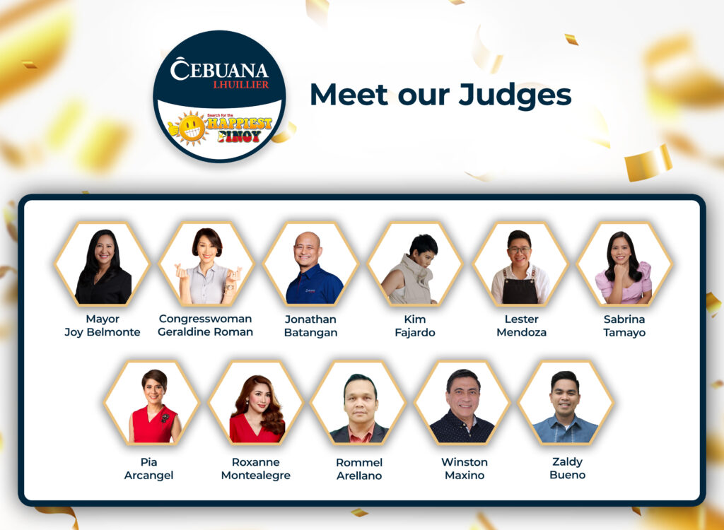 Meet the Esteemed Judges of Cebuana Lhuillier’s Search for the Happiest Pinoy 2025 - Philippines ...