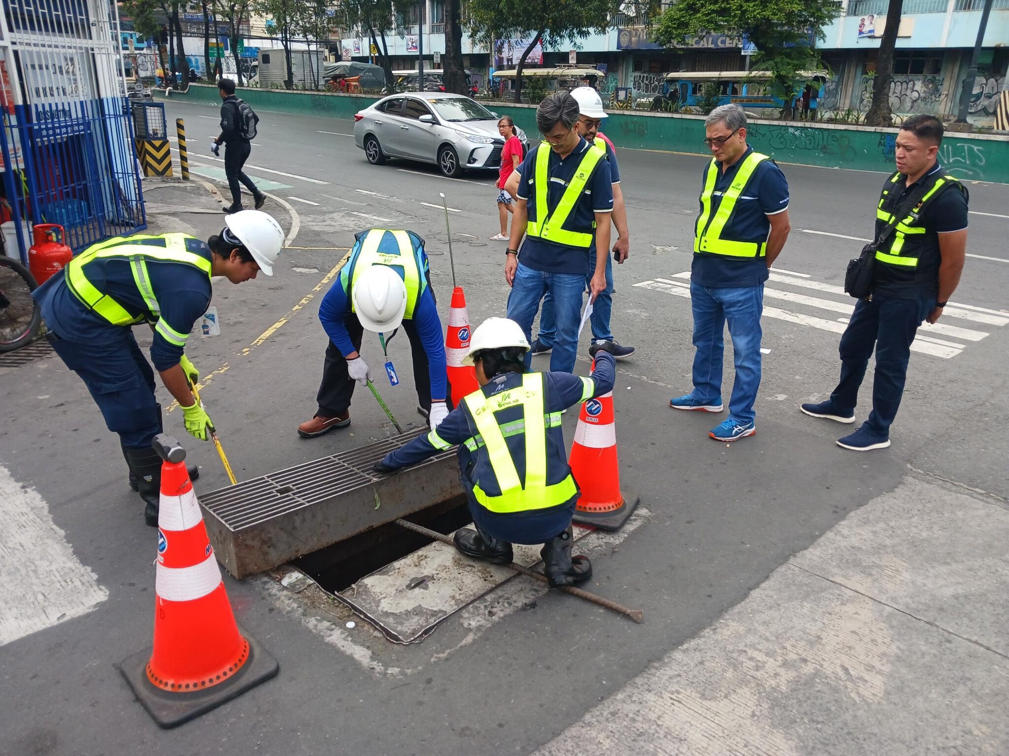 Maynilad employees join “Walk the Line” to boost water recovery ...